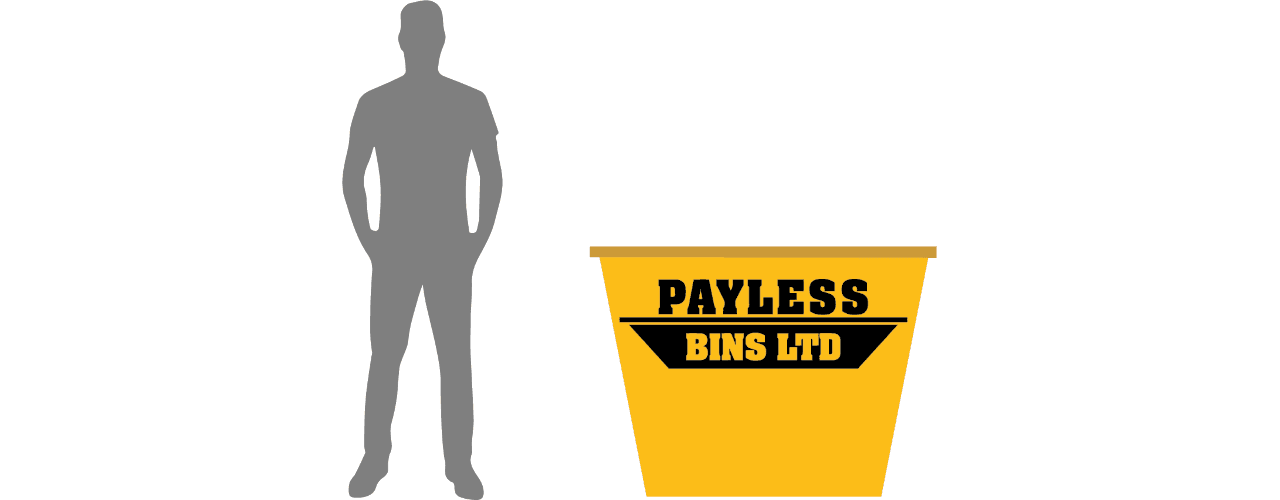 2 Cubic Metre General Waste Bin - Payless Bins